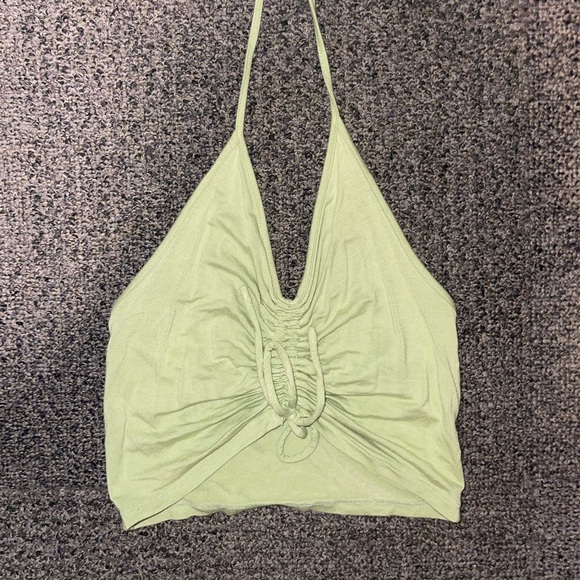 PacSun | Tops | Pacsun Halter Top With Front Scrunch | Poshmark
